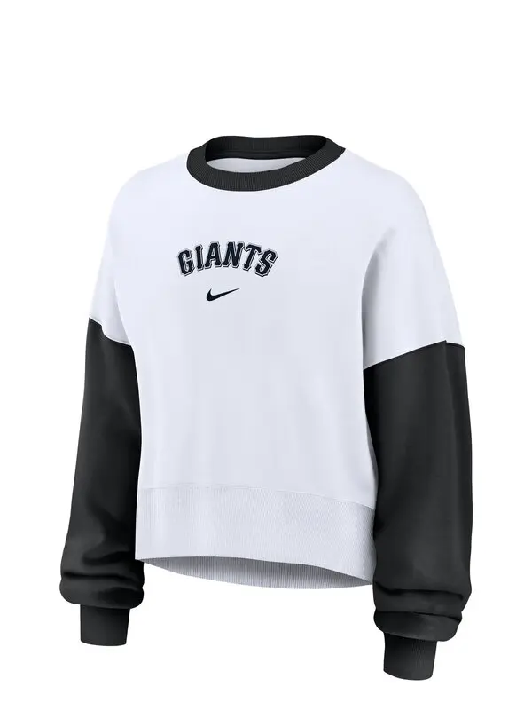 Nike San Francisco Giants Mlb Pullover Crew - White