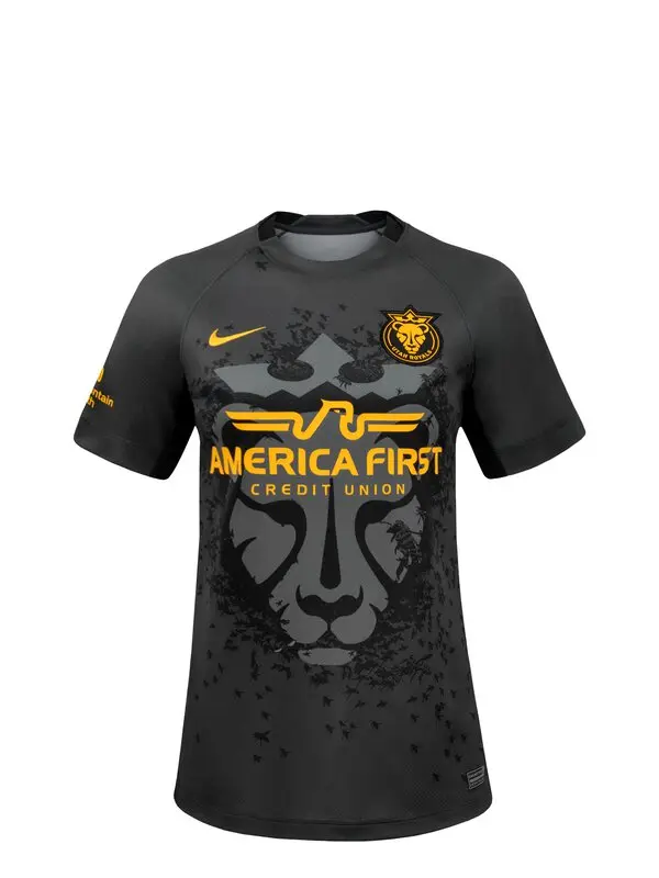 Nike Utah Royals Stadium Away Dri-fit Nwsl Replica Jersey - Grey