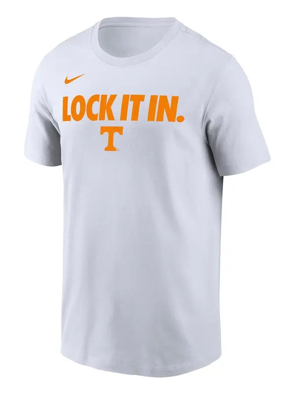 Nike Tennessee 2026 On-court Bench Dri-fit College T-shirt - White