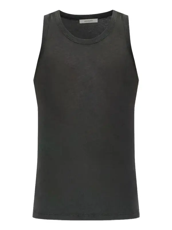 ENTIRE STUDIOS Cotton Tank Top - Grey