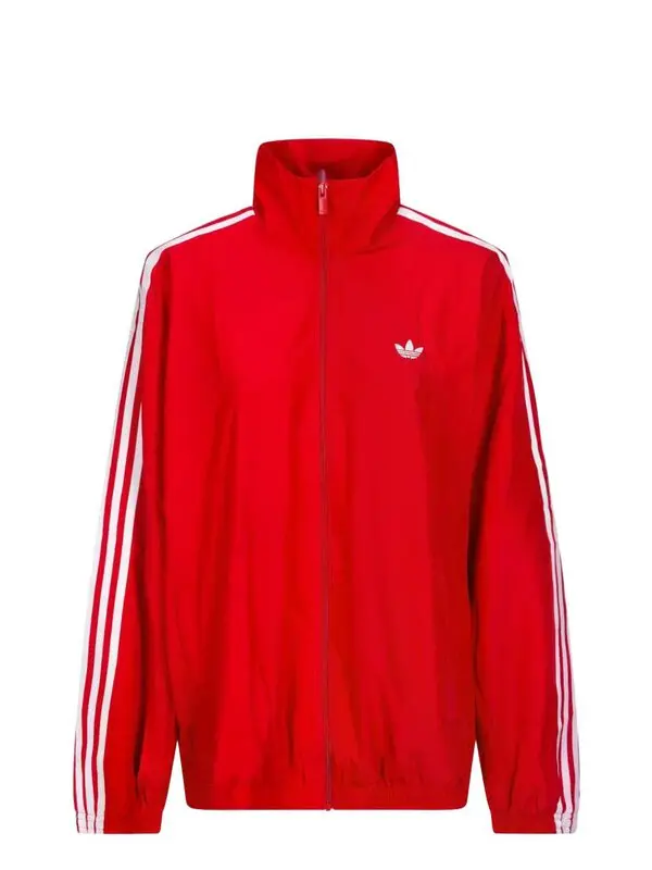 Adidas Three Stripes Firebird Track Jacket - Red