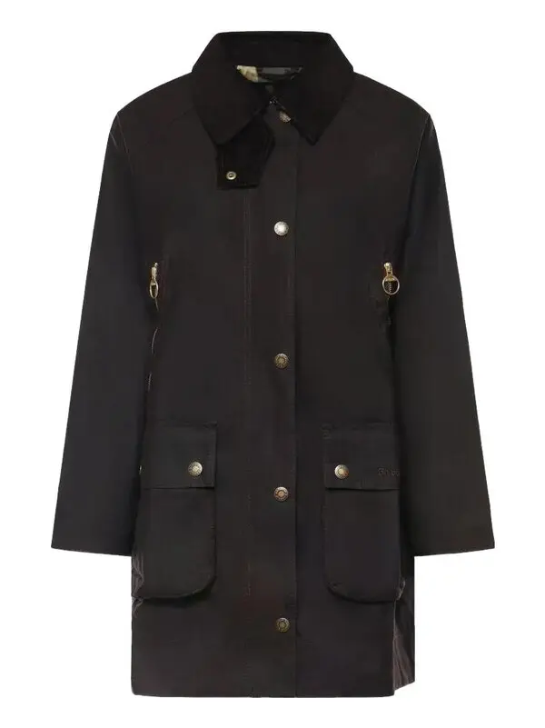 Barbour Single-breasted Coat - Brown