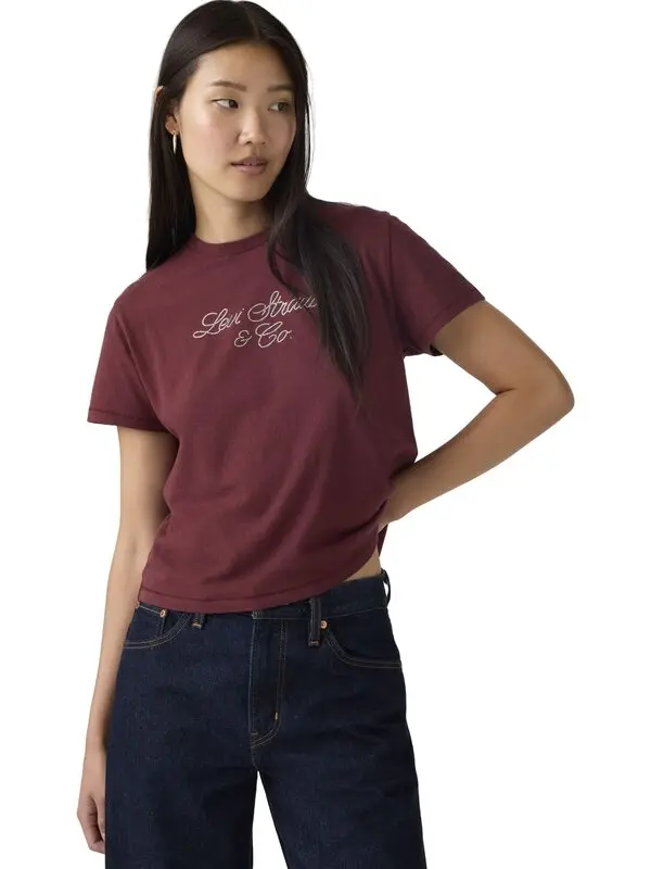 LEVI'S Graphic Classic Tee - Tawny Port
