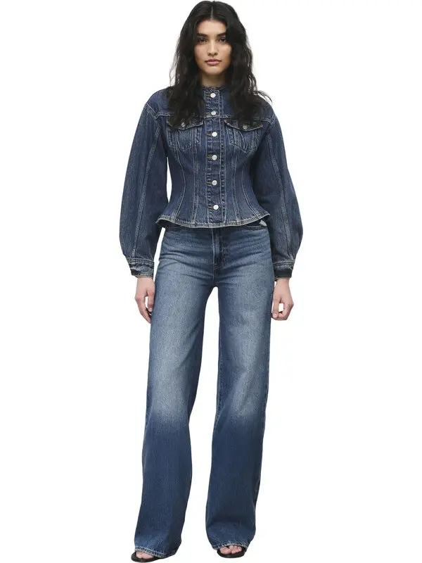 LEVI'S Sculpted Trucker Jacket - Wonderlust No Tack