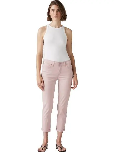 LEVI'S Mid-rise Boyfriend Jeans - Pale Mauve