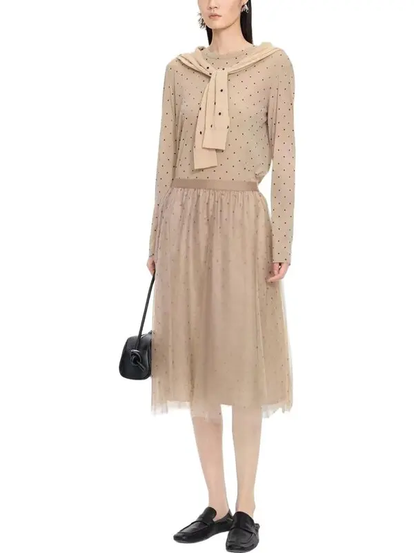 JNBY Polka-dot T-shirt - Neutrals