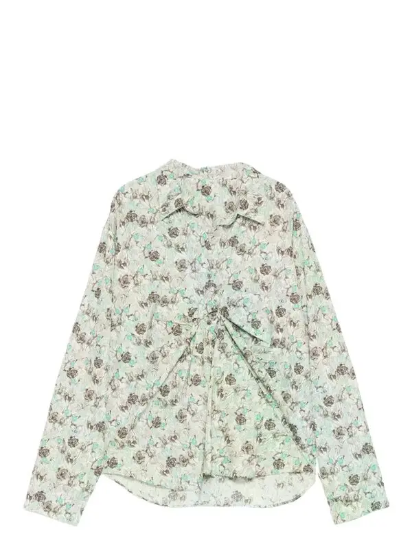 JNBY Floral-print Blouse - Green
