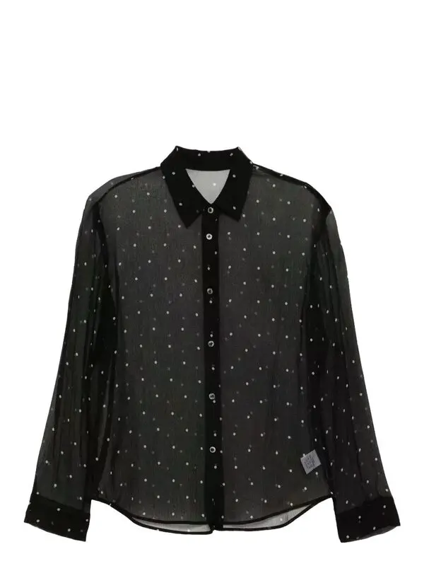 JNBY Polka Dot Shirt - Black