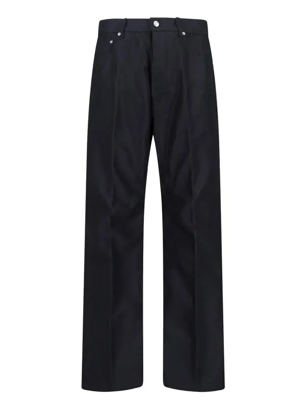 Rick Owens Straight "geth" Jeans - Black