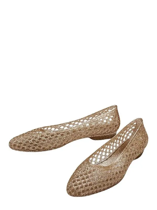 HEAVENLY JELLY Allure Jelly Shoes - Gold