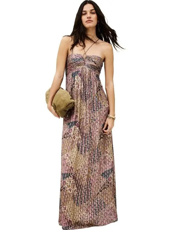 Ba&sh Pietra Maxi Dress - Pink