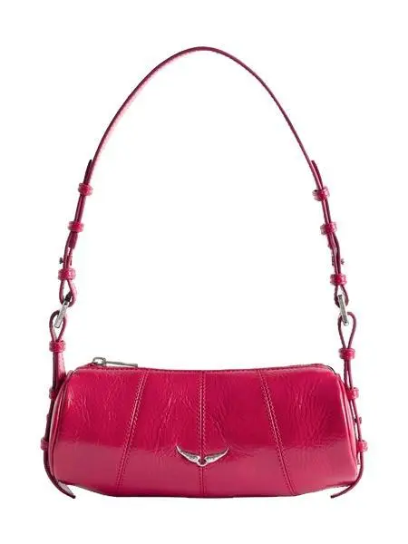 Zadig&Voltaire Le Roudoudou Vintage Patent Bag - Red