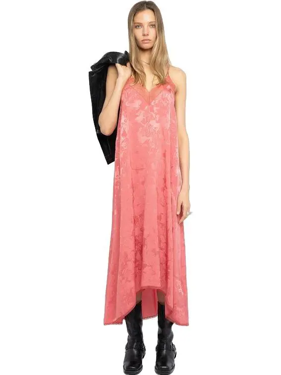 Zadig&Voltaire Risty Silk Dress - Pink