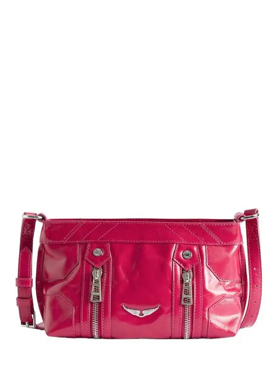 Zadig&Voltaire Sunny Mood Vintage Patent Bag - Red