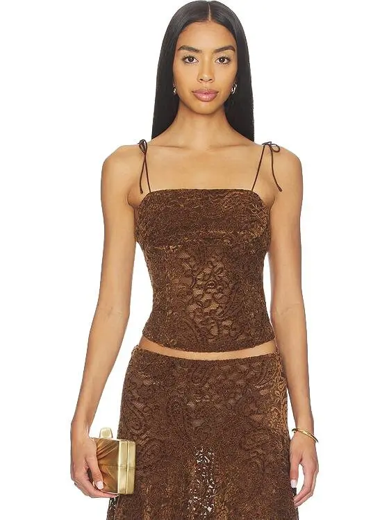 Lioness Humphrey Cami Top - Chocolate