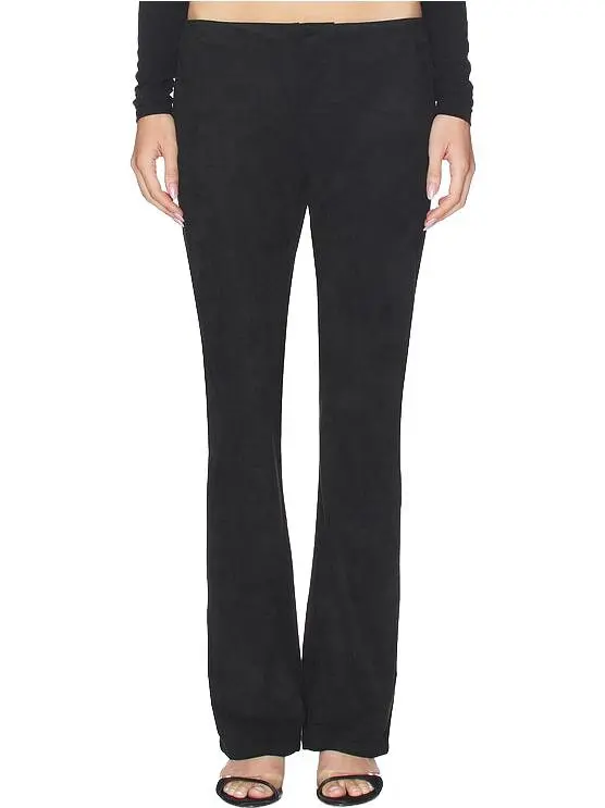 Lioness Low Waisted Slim Pant - Noir
