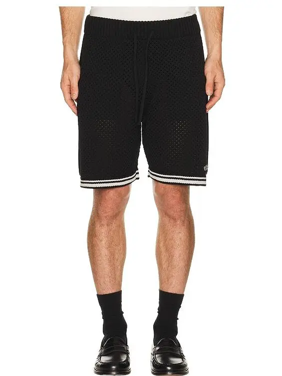 Casablanca Mesh Shorts - Black