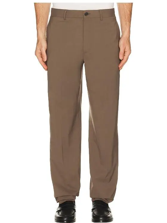 Theory Motion Wool Curtis Pant - Morel