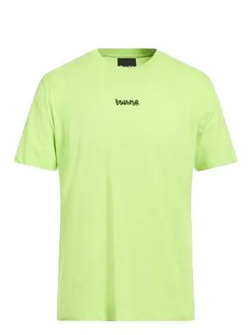 DISCLAIMER T-shirt Lime Size Cotton - Green