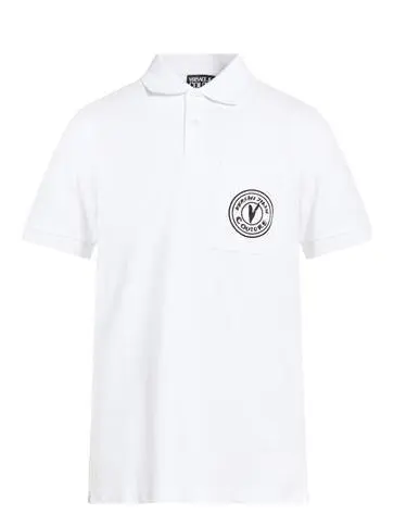 Versace Polo Shirt Size Cotton - White
