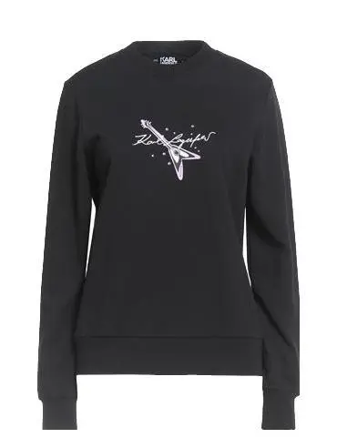 Karl Lagerfeld Organic Cotton Sweatshirt - Black
