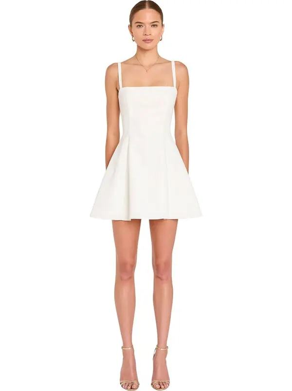 Amanda Uprichard Anna Mini Dress - Ivory