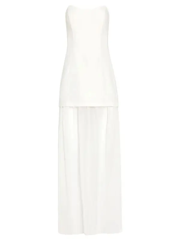 Amanda Uprichard Christy Maxi Dress - Ivory