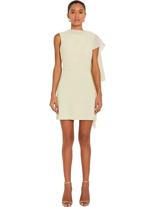 Amanda Uprichard Marilla Fitted Mini Dress - Endive