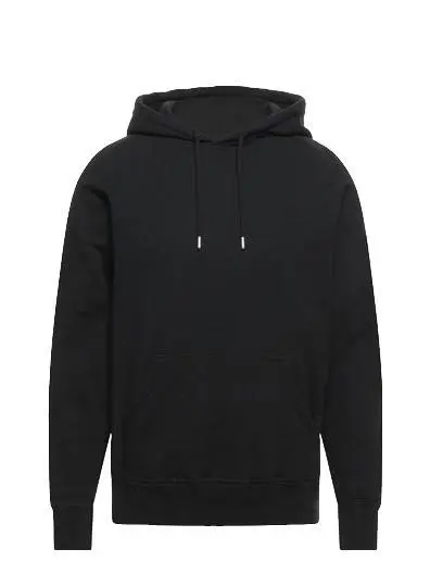 POP TRADING COMPANY Cotton Fleece Sweatshirt - Black
