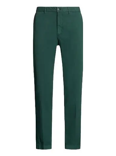 HACKETT Pants Dark Size Cotton, Elastane - Green
