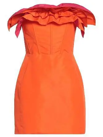 Pinko Mini Bodycon Dress - Orange
