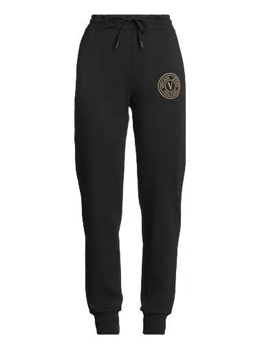 Versace Cotton Track Pants - Black
