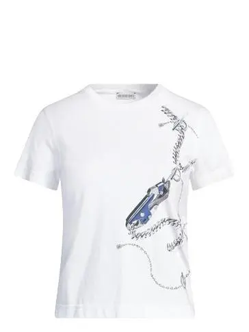 Burberry Printed Jersey T-shirt - White