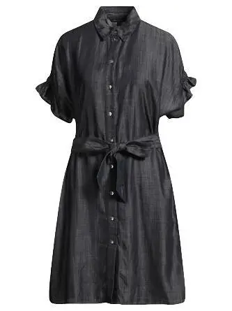 Armani Exchange Mini Shirt Dress - Blue