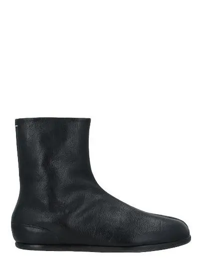 MAISON MARGIELA Ankle Boots In Soft Leather - Black