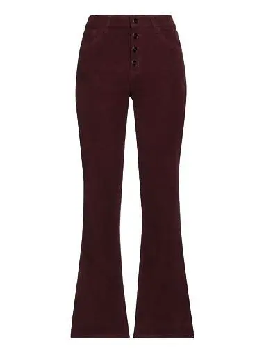 Liu Jo Flared Corduroy High-waisted Pants - Red