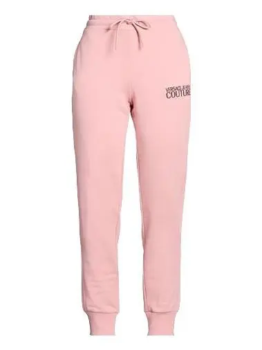 Versace Cotton-elastane Track Pants - Salmon Pink