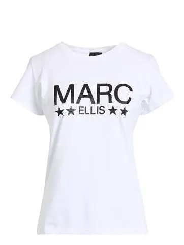 MARC ELLIS Logo-print Cotton T-shirt - White