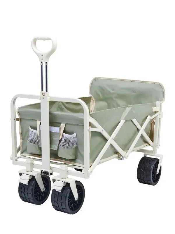 SUNNYLIFE Folding Beach Cart - Green
