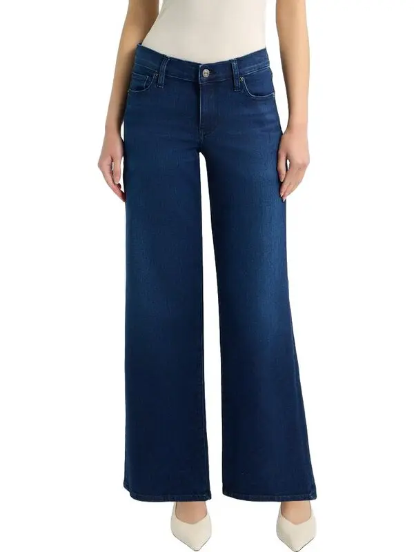 FRAME Le Slim Palazzo Wide-leg Jeans - Ultraviolet
