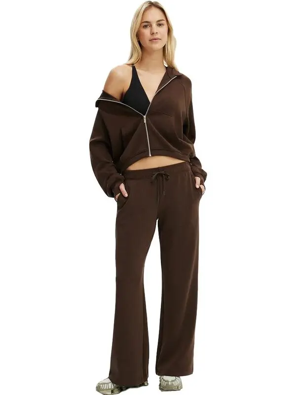 Cotton:on Ultimate Soft Wide Leg Pant - French Roast