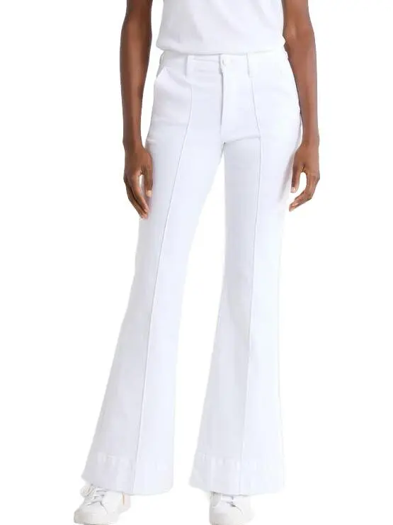 Kut From The Kloth Stella High Waist Flare Pants - Optic White