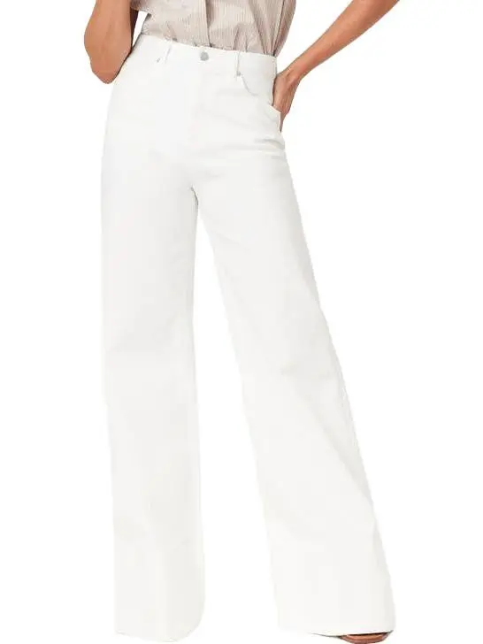 Habitual Emerson Relaxed Flare Stretch Jeans - White