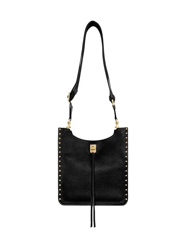 Rebecca Minkoff Medium Darren Feed Crossbody Bag - Black