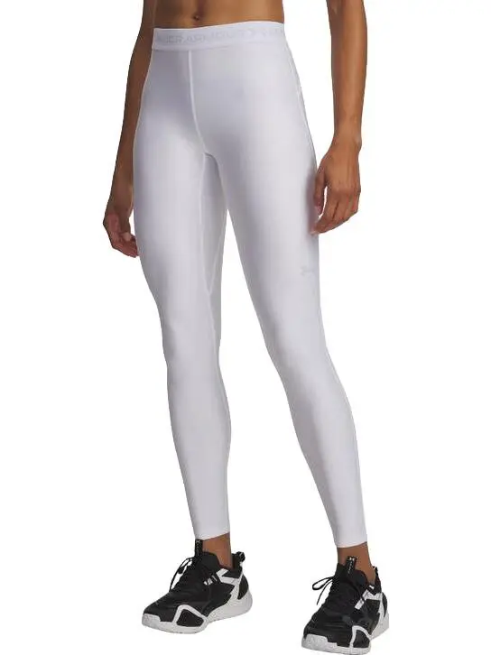 Under Armour Heatgear® Leggings - White//halo Gray
