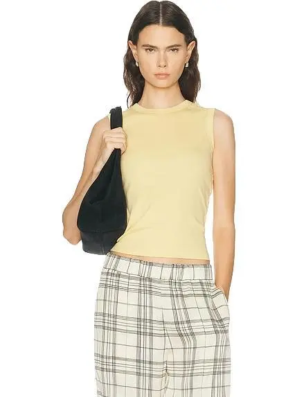 FLORE FLORE Esme Tank Top - Straw