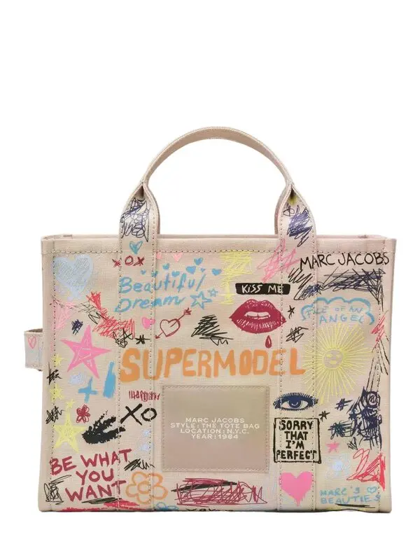 Marc Jacobs The Tote Bag Canvas Tote Bag - Neutrals