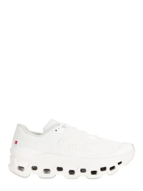 On Cloudmonster Void Sneakers - White