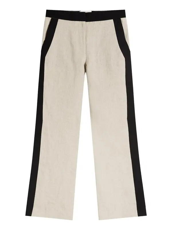 Coperni Taped Tailored Pants - Beige