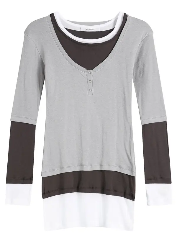 Gimaguas Gemma Long Sleeve Top - Brown